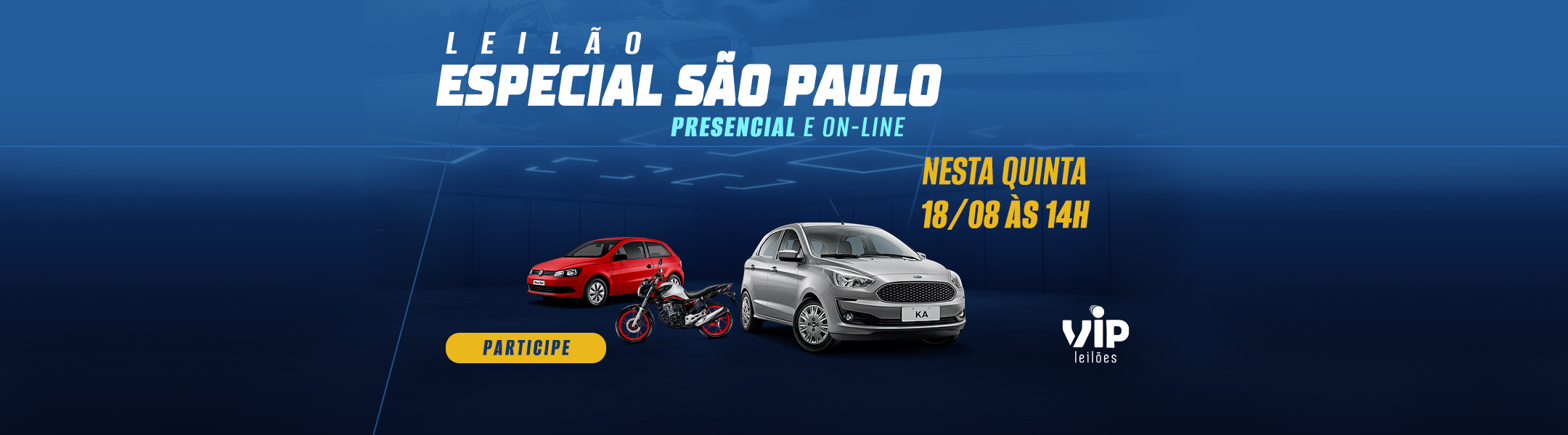VIP Leilões - Compra e venda direta de veículos através de leilão